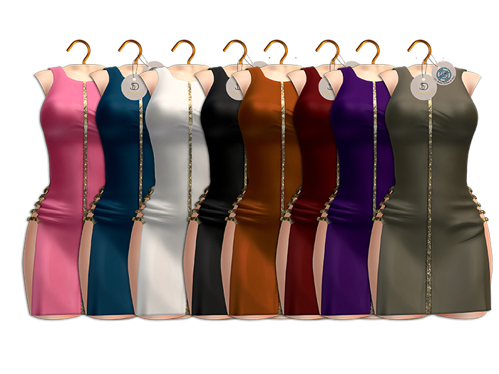 Second Life Marketplace - SENTINUS - Ella Dresses Fatpack