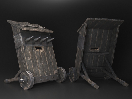 Second Life Marketplace - .::QUTWORLD Medieval Mantlet::.FP