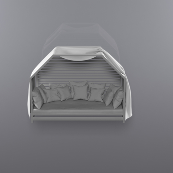 Second Life Marketplace - .::KR::. Gale Canopy Couch Full Permission