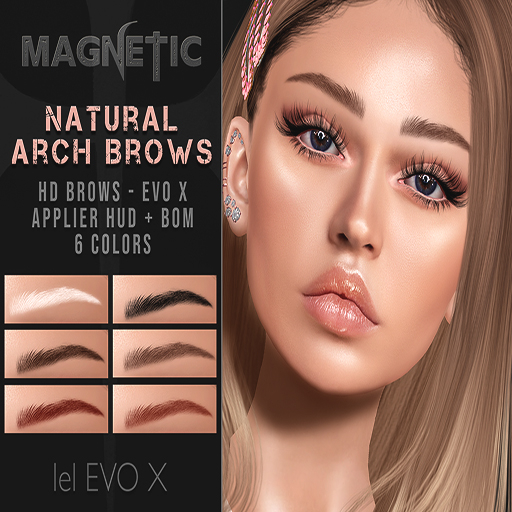 Second Life Marketplace - Magnetic - Natural Arch Brows (ADD ME)