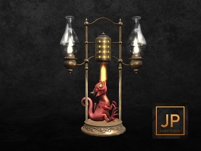 Second Life Marketplace - 01. -HEXtraordinary- Grand Brass Dragon Fire ...