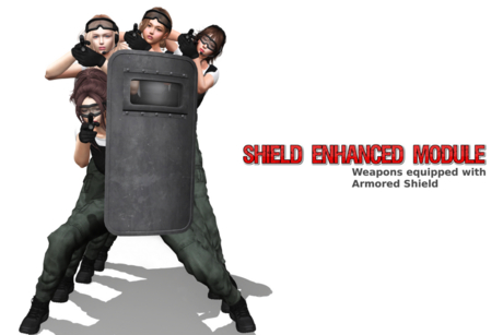 Second Life Marketplace - SH RP Prop Gun - USP Shield