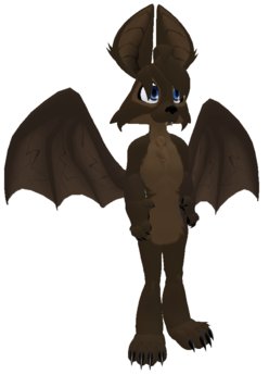 Second Life Marketplace - Luskwood LuskToons Brown Bat Avatar ...