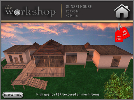 Second Life Marketplace - SUNSET HOUSE