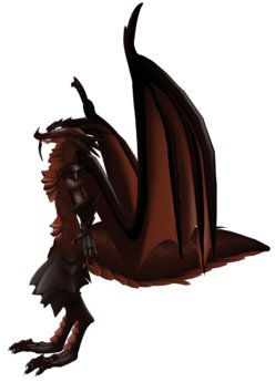 Second Life Marketplace - Luskwood LuskToons Red Dragon Avatar ...