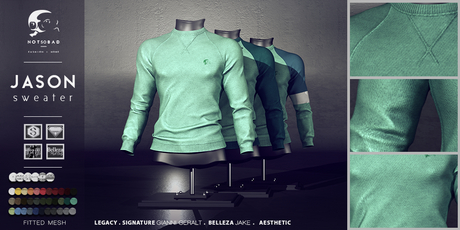 Second Life Marketplace - not so bad . mesh . JASON Sweatshirt ...