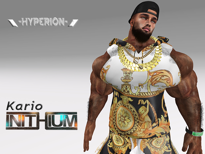 Second Life Marketplace - ::HYPERION:: Kario Royal Gold Hoodie