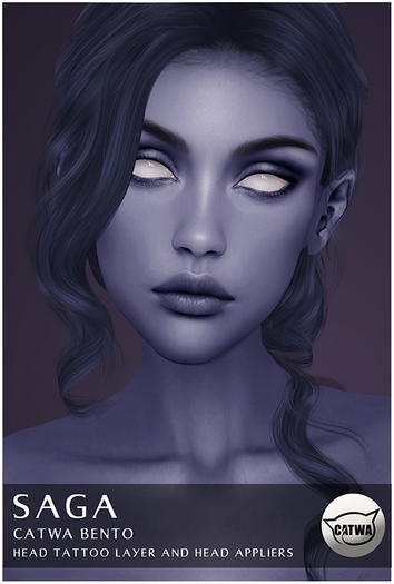 Second Life Marketplace - WYRD - Catwa Bento - Saga - MYTHIC (Head skin ...
