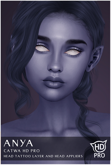 Second Life Marketplace - WYRD - Catwa HD Pro - Anya - MYTHIC (Head ...