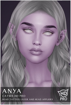 Second Life Marketplace - WYRD - Catwa HD Pro - Anya - AESIR (Head ...