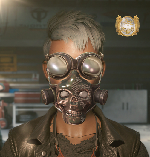 Second Life Marketplace - [HS] Kuro Skeleton Mask [OXID METAL]