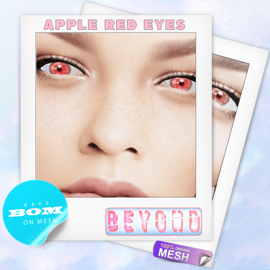 Second Life Marketplace - :Beyond: Apple Red Eyes Mesh Bom