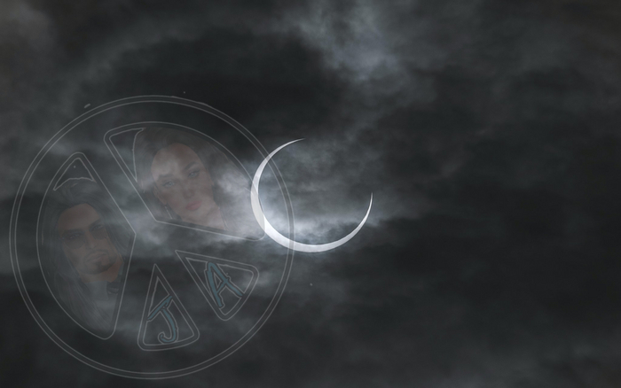 Second Life Marketplace - 181 - Moon, Dark Sky and Dark Clouds - Land ...