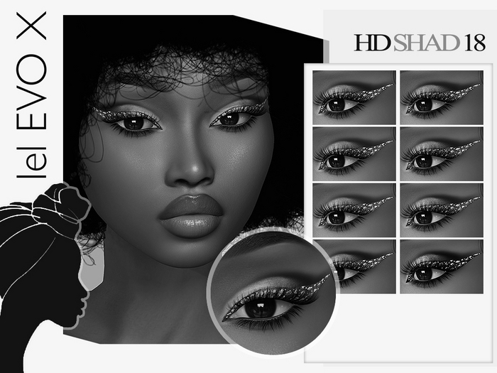 Second Life Marketplace - Queen HD Shadow 18 (LEL EVO/X) DEMO