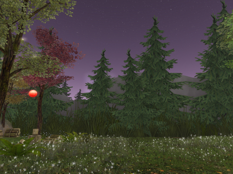 Second Life Marketplace - Pine Trees Background - 4 Season Sim Edger ...