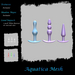 Second Life Marketplace - Aquatica Mesh - AM025181 Contoured Plugs