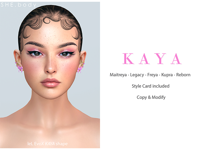 Second Life Marketplace - Kaya shape (gift)