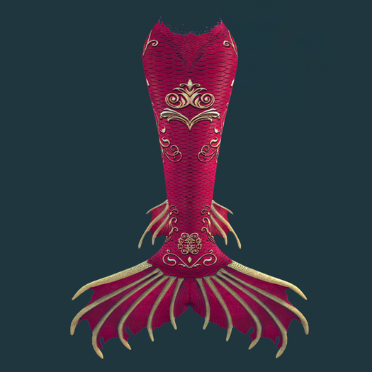 Second Life Marketplace - Misteria - Regal Base for Nemissa Tail - RED