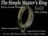 Second Life Marketplace - The Simple Master's Ring - Gold