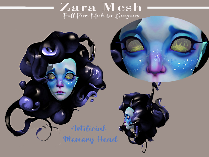 Second Life Marketplace - ZM - Fantasy - Artificial Memory - FULL PERM MESH