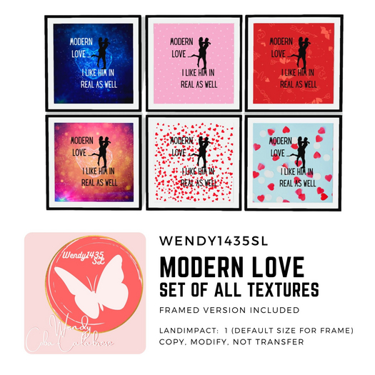 Second Life Marketplace - Valentine ! -- Modern Love Quote -- Set of ...