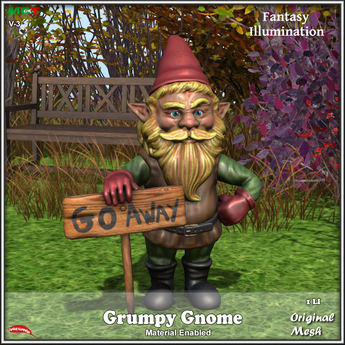 Second Life Marketplace - Fantasy Illumination - Grumpy Gnome v-3