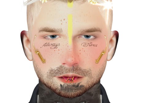 Second Life Marketplace - Rich & Blind : BOM EVOX Cyberpunk Gold Cyberware