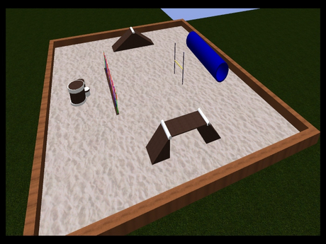 Second Life Marketplace - Dog Show Obstacle Course