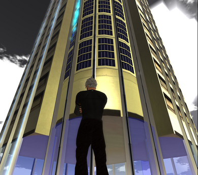 Second Life Marketplace - Corner shop Skyscraper v2 / 59 Li- 32m * 25m ...