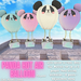 Second Life Marketplace - Panda hot air balloon Fatpack - UwU Kawaii Store