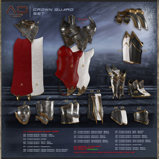 Second Life Marketplace - 01 - [AD] - CG - Armor - RARE