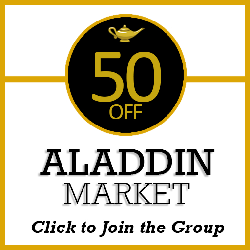 Second Life Marketplace - OBJECT Aladdin Logo Inworld 50%OFF
