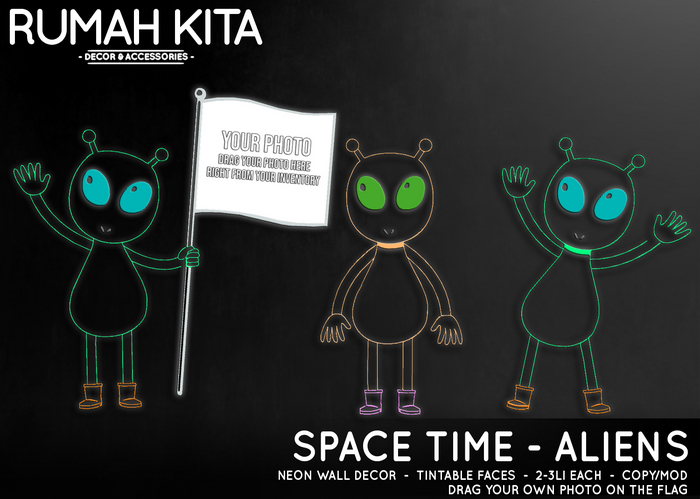 Second Life Marketplace - Rumah Kita - Space Time - Aliens