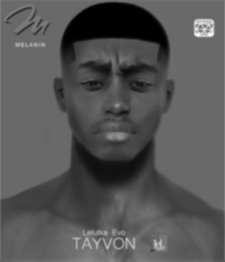 Second Life Marketplace - Melanin Tayvon Face Appliers DEMO (Unpack)