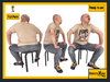Second Life Marketplace - ::DisturbeD:: Leonid Man Sitting Character ...