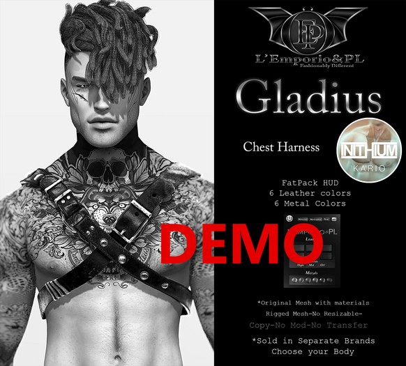 Second Life Marketplace - D*E*M*O L'Emporio&PL::*Gladius*::Chest ...