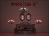 Second Life Marketplace - Studio Craft * Vampire Sofa Set (BOX)