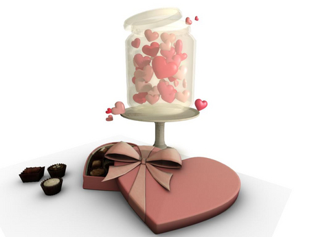 Second Life Marketplace - :DH: Heart Dispensing ~Valentine~