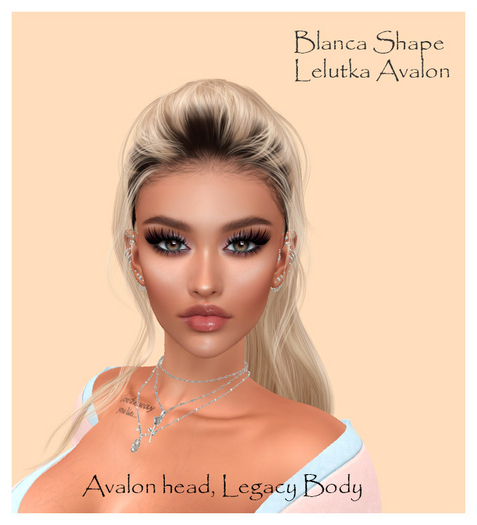 Second Life Marketplace - *SHAE'S BLANCA SHAPE EVOX AVALON LELUTKA