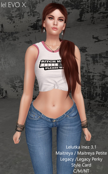 Second Life Marketplace - BE Allure Shape - Elise Shape {LeLUTKA Evo ...