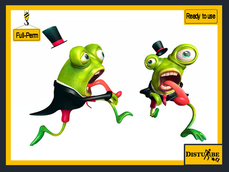 Second Life Marketplace - ::DisturbeD:: Toadie the Frog Cartoon ...