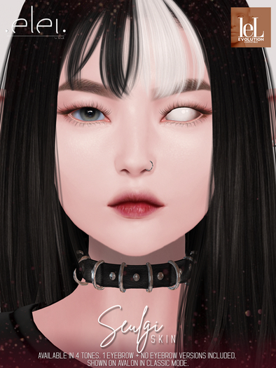 Second Life Marketplace - .E l e i. - Seulgi (Face Skin) / Tone 07