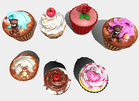 Second Life Marketplace - ::NIKOMESH::Full Permission 7 Different Cute ...