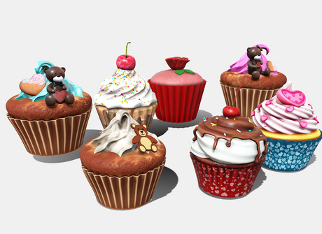 Second Life Marketplace - ::NIKOMESH::Full Permission 7 Different Cute ...