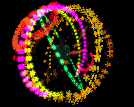 Second Life Marketplace - Sour Flower Particle Rings