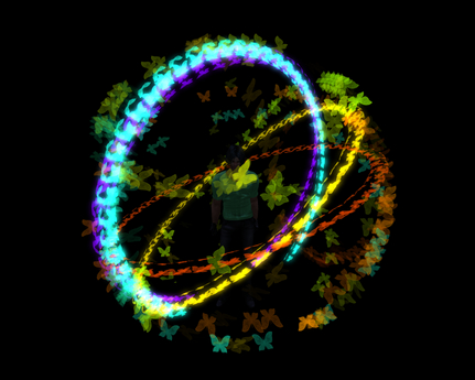 Second Life Marketplace - Dizzy Butterfly Particle Rings