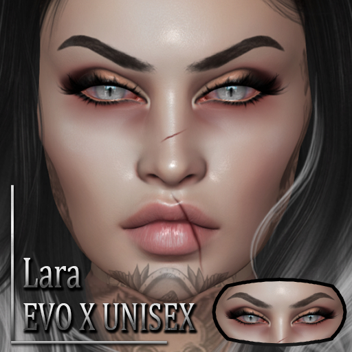Second Life Marketplace - :: H4 // EVO X Eyebrows Lara