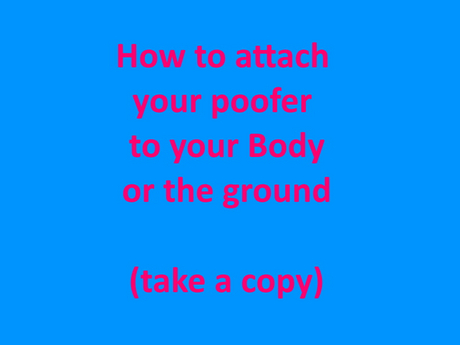 Second Life Marketplace - How to Attach the Poofer to your body