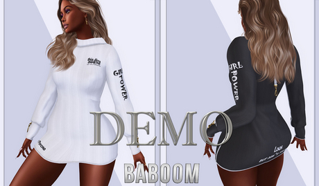 Second Life Marketplace - Baboom-*DEMO-Brandy-Dress1+2