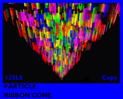 Second Life Marketplace - PARTICLE RIBBON CONE